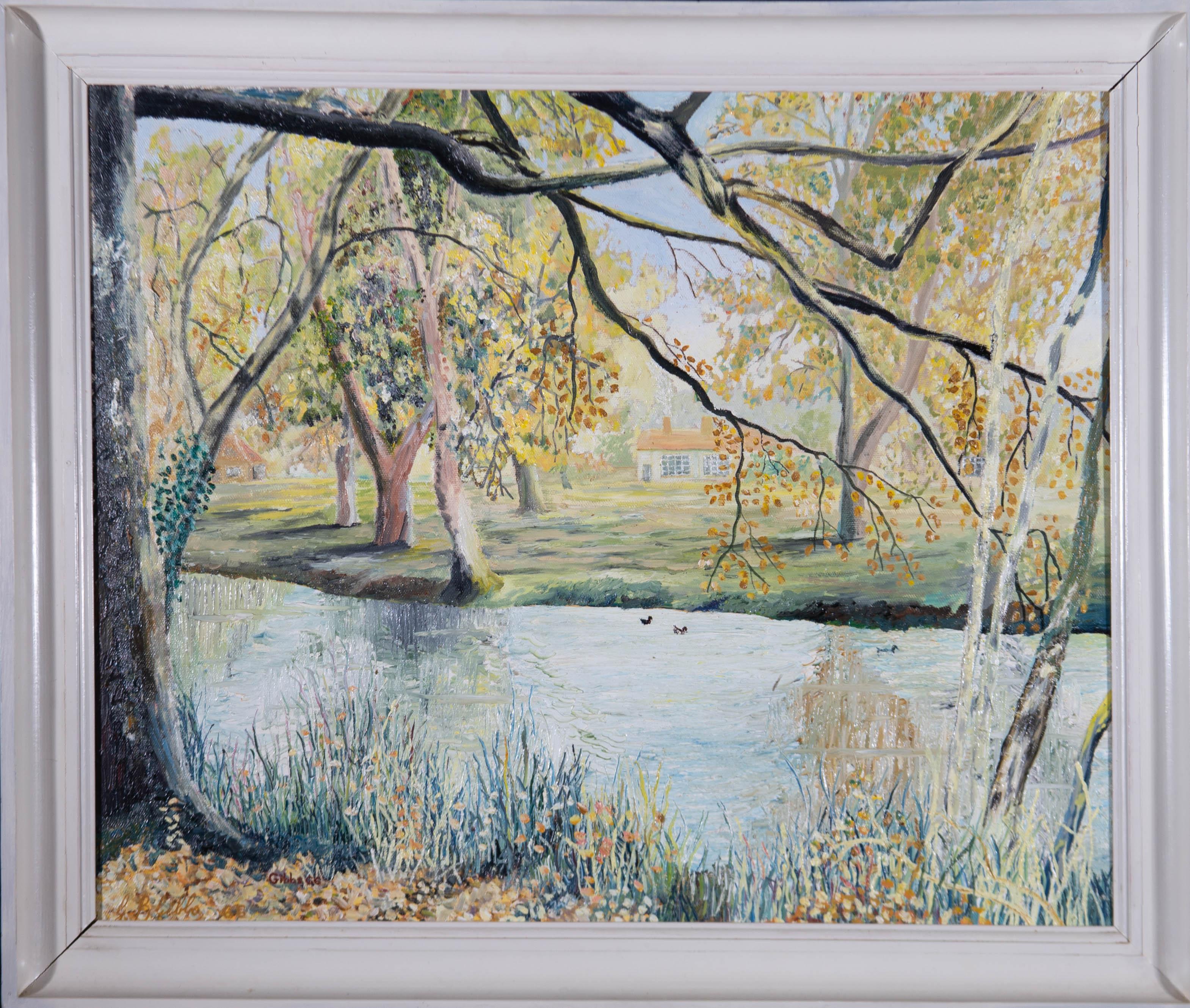 Gerry B. Gibbs - Gerry B. Gibbs - 2010 Oil, Rainbow over the River For ...