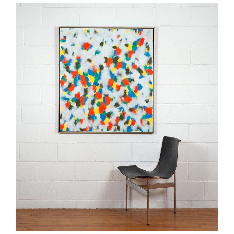 Gershon Iskowitz - Red Painting at 1stDibs