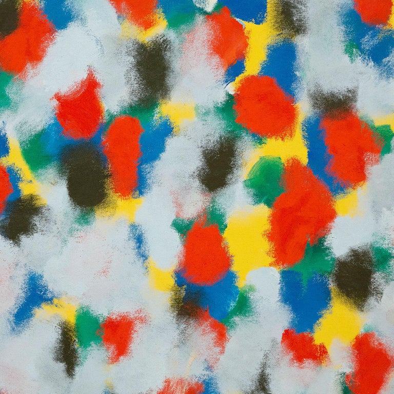 Gershon Iskowitz - Red Painting at 1stDibs