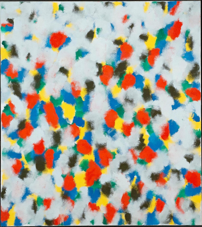 Gershon Iskowitz - Red Painting at 1stDibs