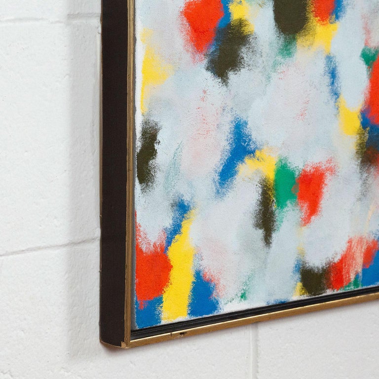 Gershon Iskowitz - Red Painting at 1stDibs