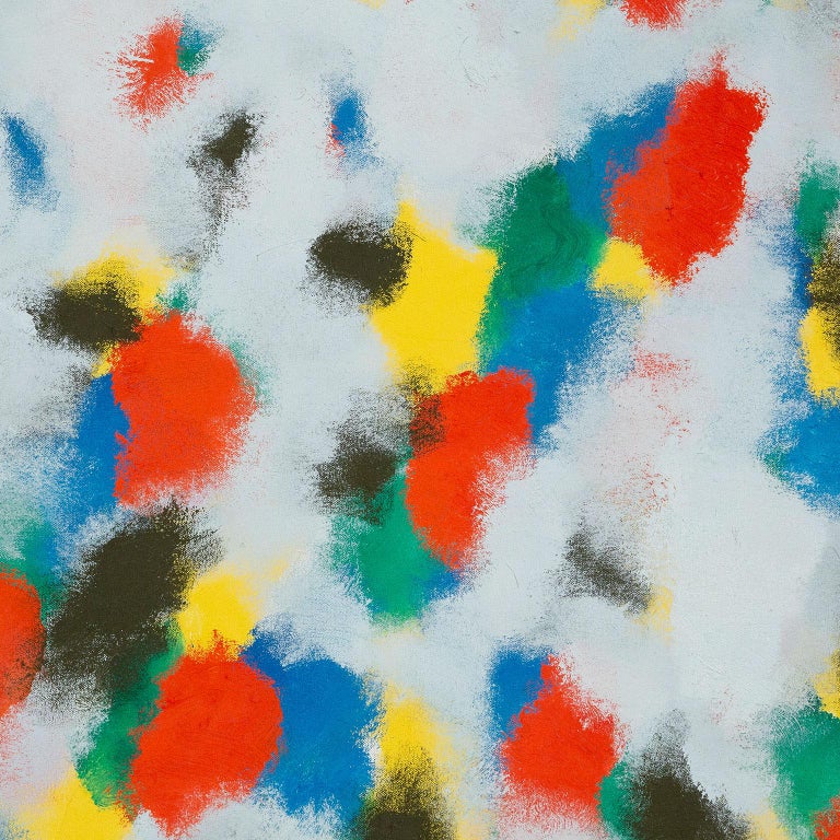 Gershon Iskowitz - Red Painting at 1stDibs