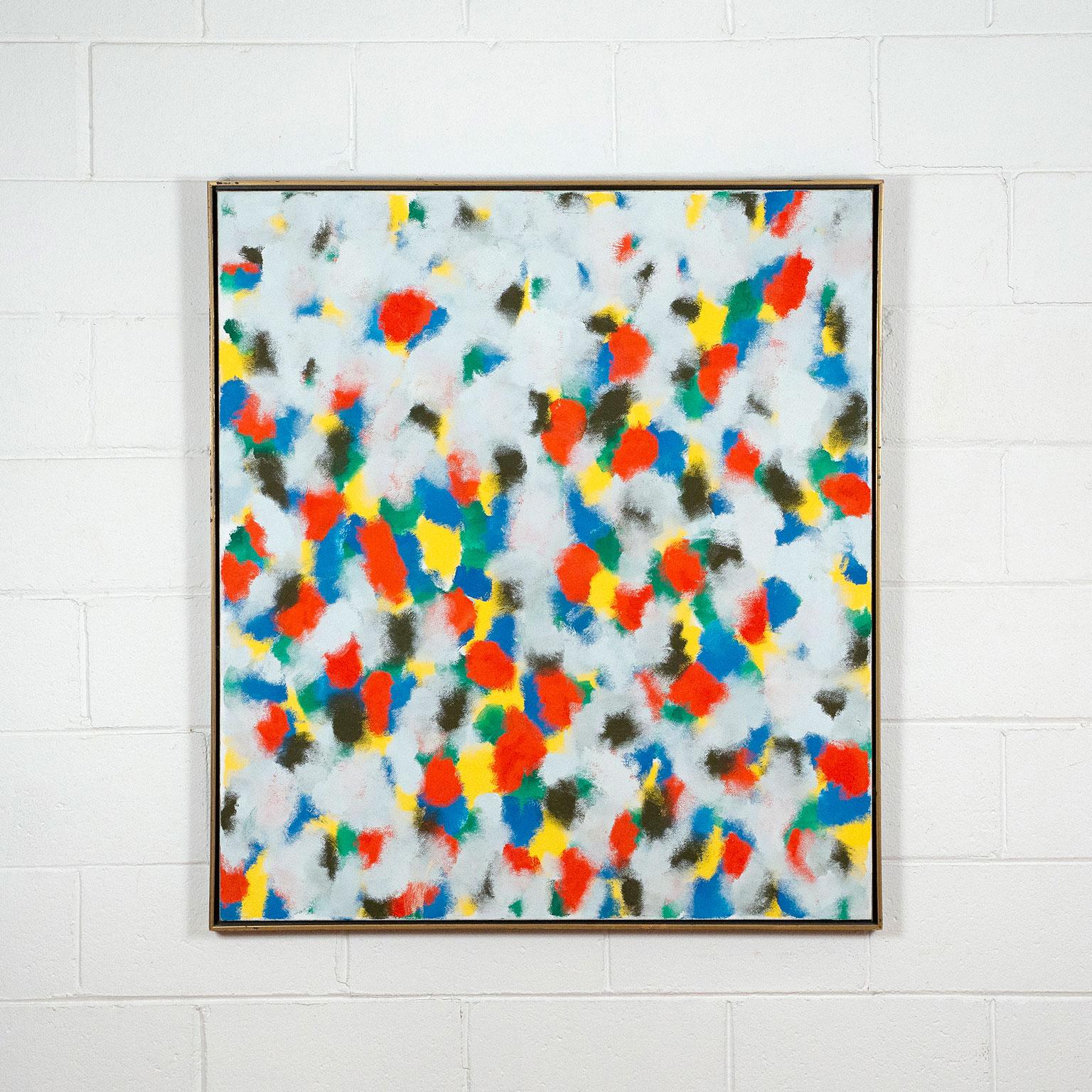 Gershon Iskowitz - Red Painting at 1stDibs