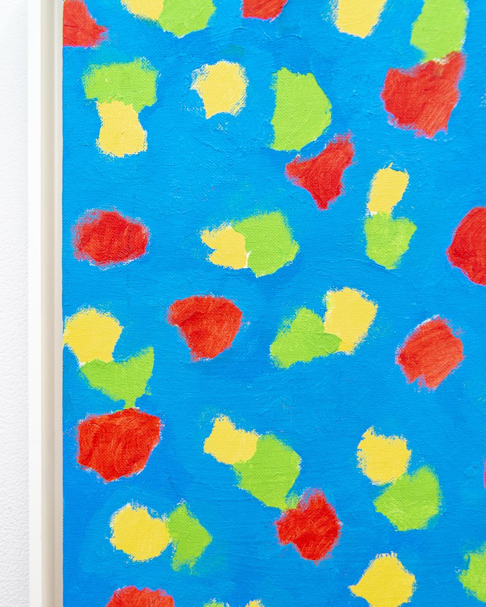 Gershon Iskowitz - Sketch For Tapestry - colorful, red, yellow, green ...