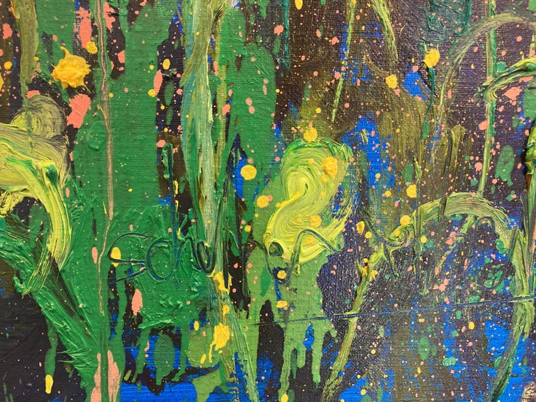 Gertjan Scholte-Albers - Du Monastere Tournesols Monastery Sunflowers Oil Painting on Canvas ...