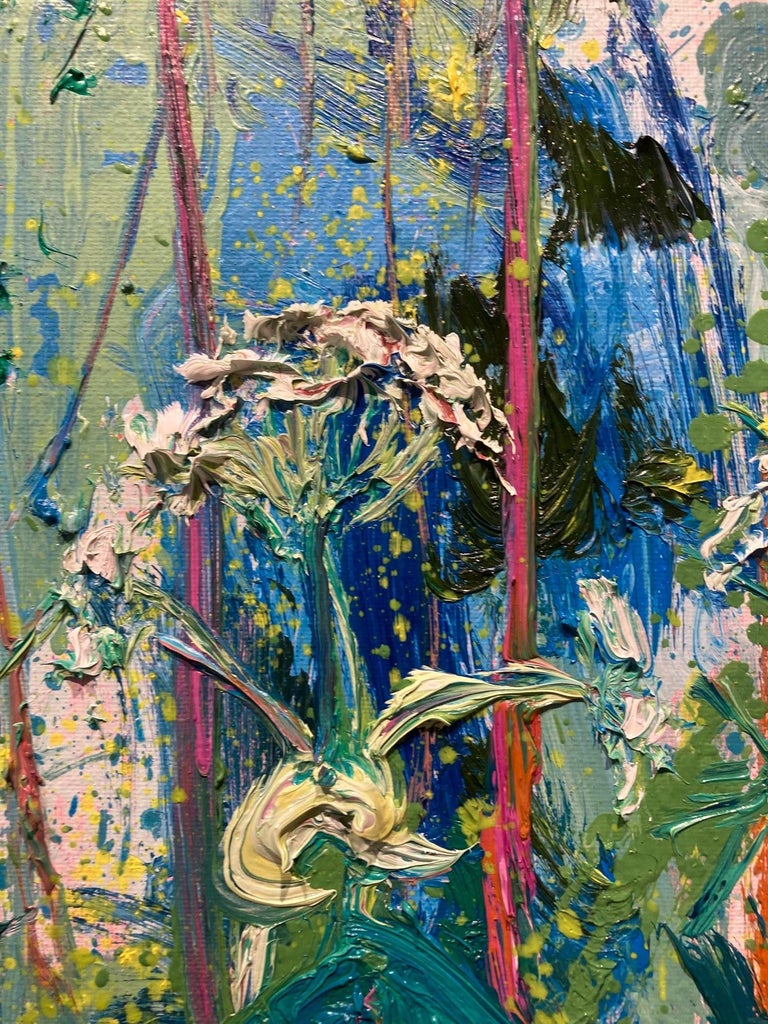 Gertjan Scholte-Albers - Second City Pig Hogweed Oil Painting on Canvas Outdoor Plein Air In ...