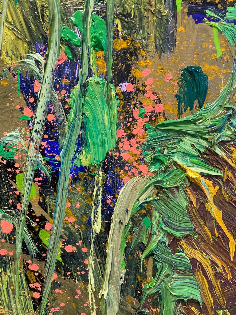 Gertjan Scholte-Albers - Tournesols du Monastere Sunflowers of the Convent Oil Painting Canvas ...