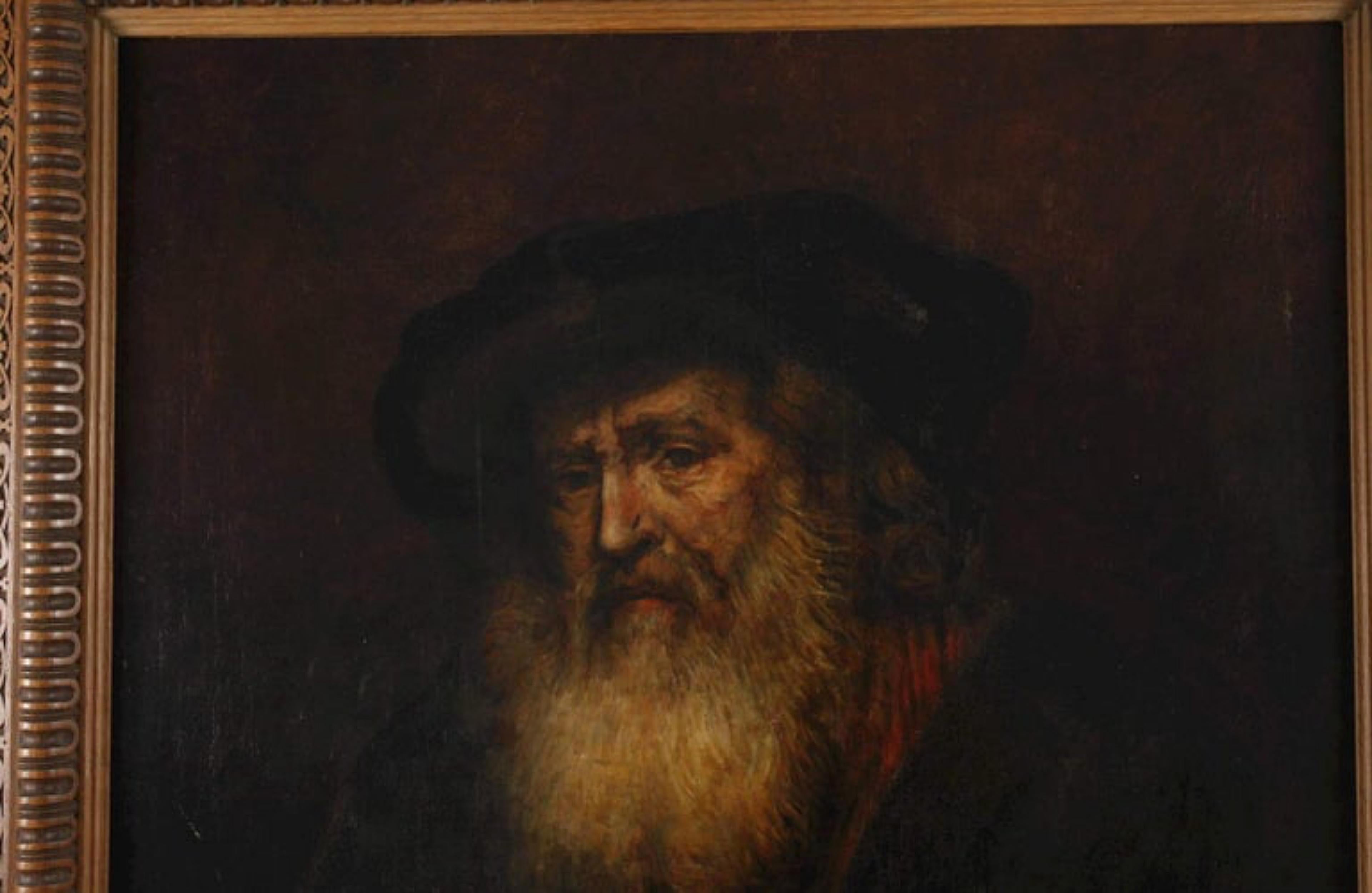 Gertrud Bock-Schnirlin Bearded Old Man After Rembrandt at 1stDibs