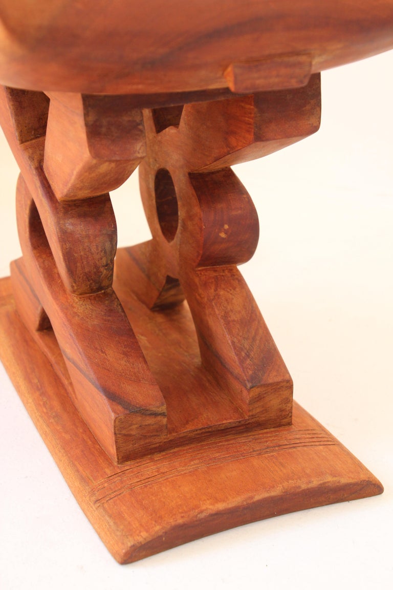 Ghanaian Ashanti 'Wisdom Knot' Stool Africa at 1stDibs