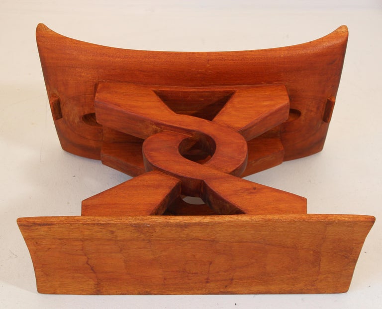 Ghanaian Ashanti 'Wisdom Knot' Stool Africa at 1stDibs