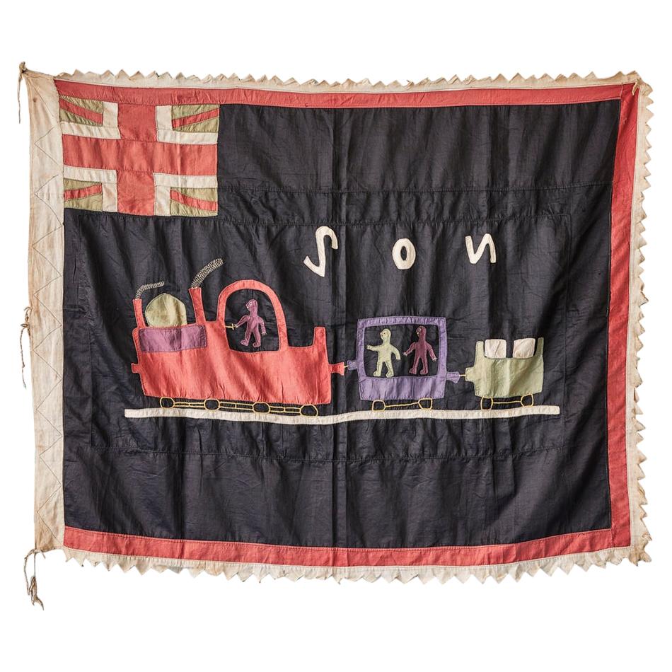 Ghanese Fante Asafo Flag, 1930-1950s For Sale at 1stDibs