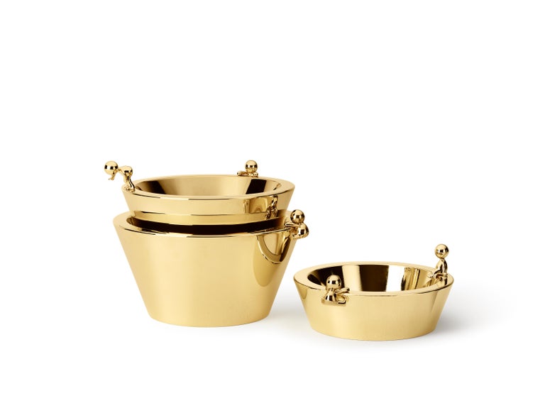 Ghidini 1961 Omini Large Bowl in Stainless Steel by Stefano Giovannoni ...