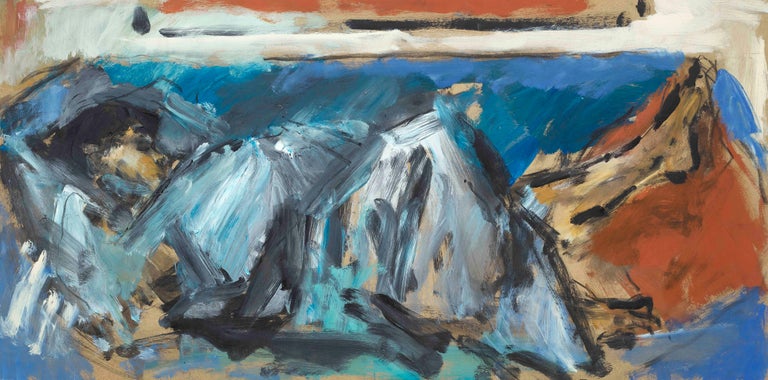 Ghislaine Howard - 'Afternoon Sesta' Abstract contemporary painting of ...