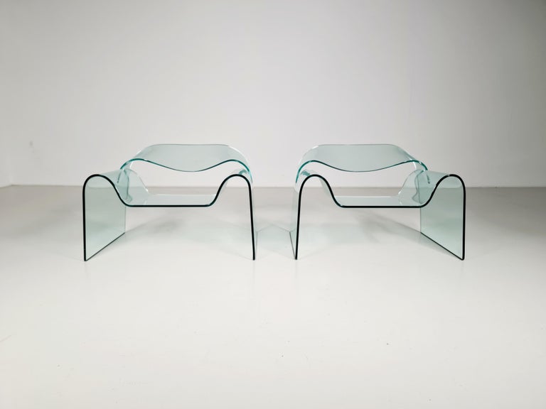 Ghost Chair by Cini Boeri for Fiam Italy, 1980s at 1stDibs
