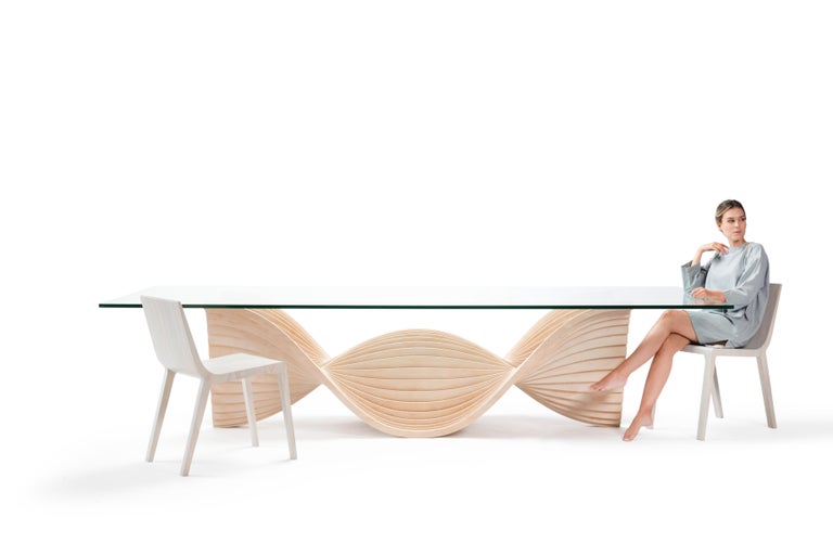 Ghost Table by Piegatto, a Contemporary Dining Table For Sale at 1stDibs