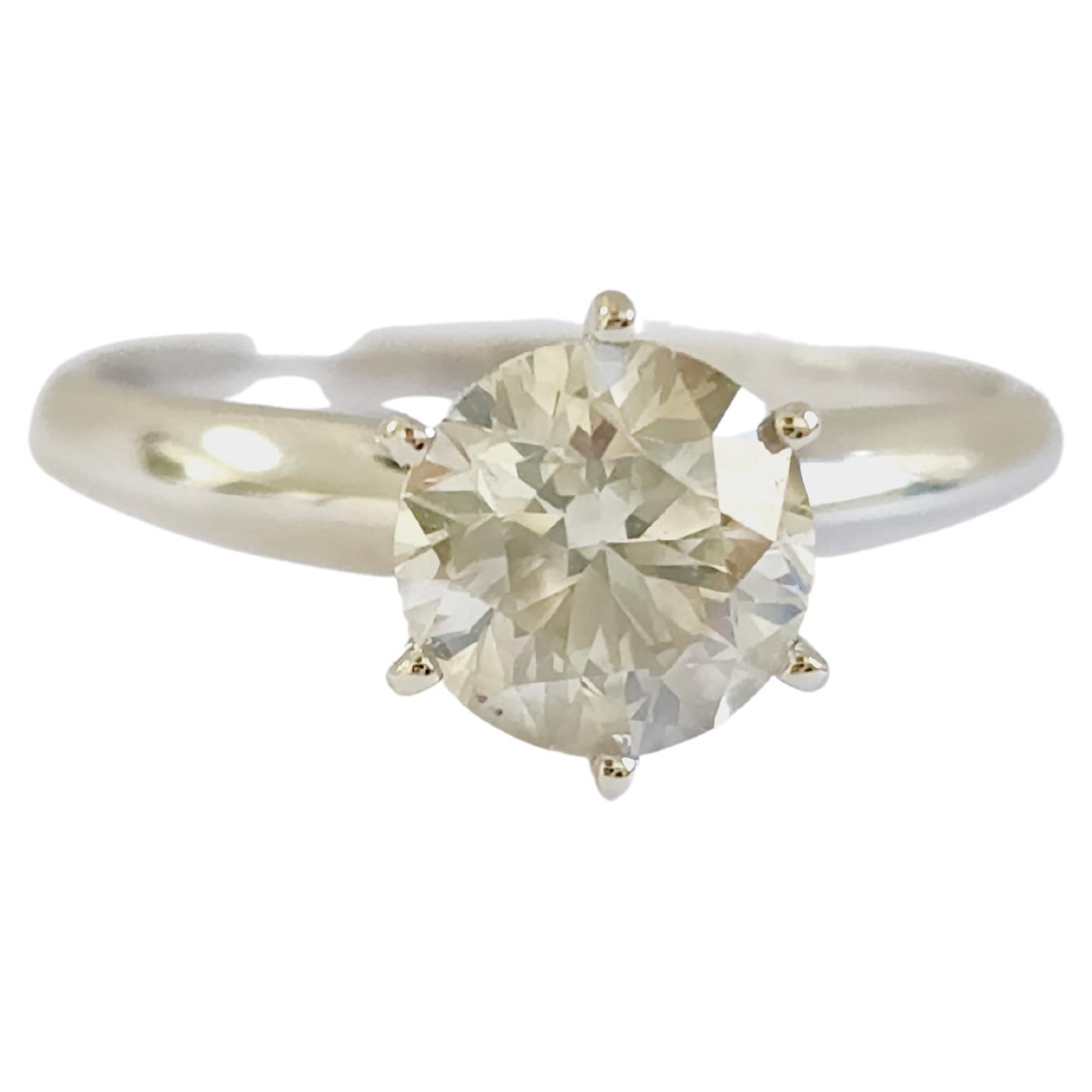 1.52 Carat Fancy Natural Brown Color Diamond Eternity Ring 14 Karat For ...