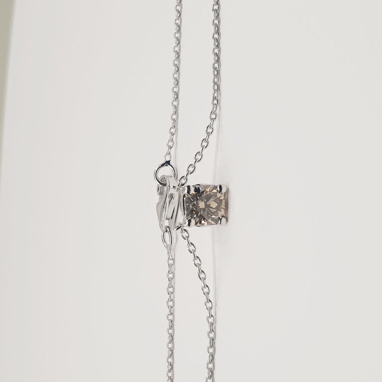 GIA Certified 0.46 Carat Flanders Cut Fancy Dark Cognac Diamond ...
