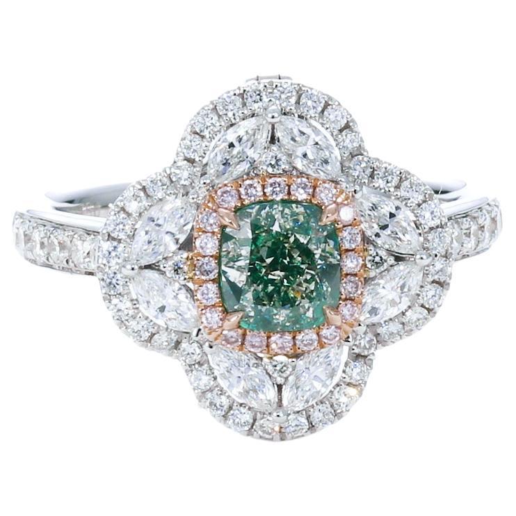 Gia Certified, 0.40ct Fancy Light Pink Pear, Natural Fancy Color ...