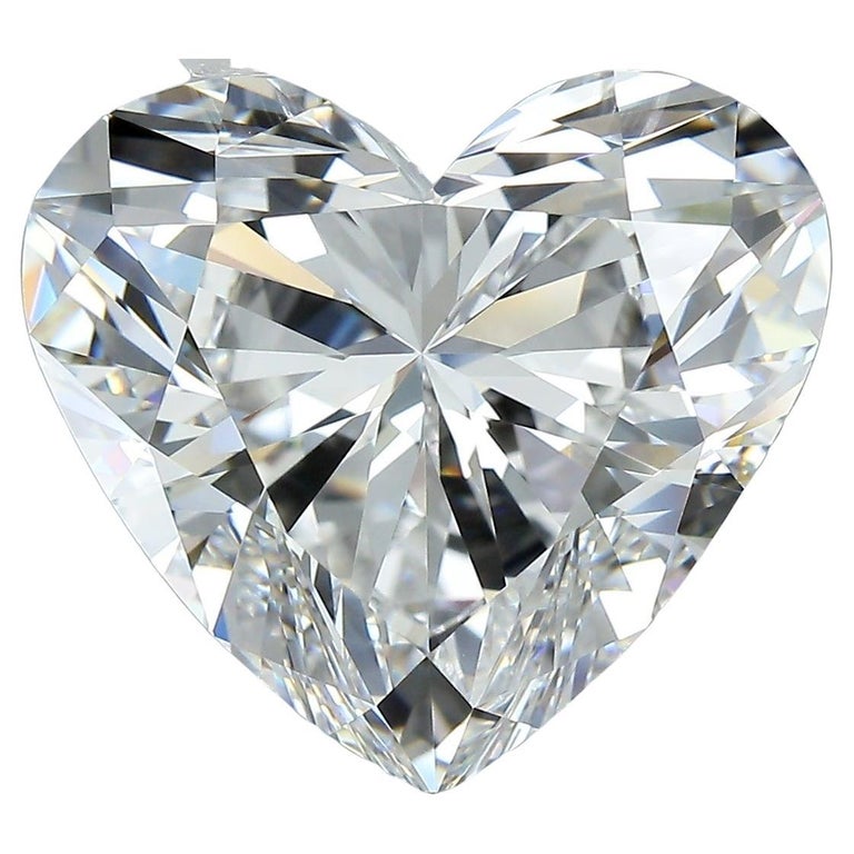 GIA Certified 10 Carat Heart Shape Diamond Platinum Necklace For Sale ...