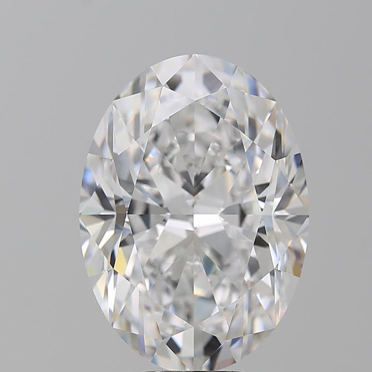 GIA Certified 10 Carat Oval Brilliant Cut Diamond Solitaire Ring For ...