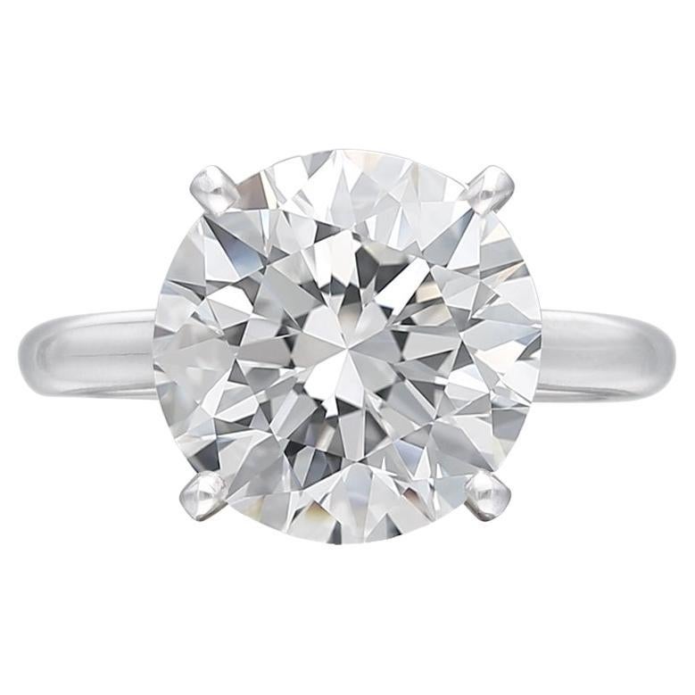 GIA Certified 5 Carat D Color FLAWLESS Radiant Cut Diamond Ring For ...