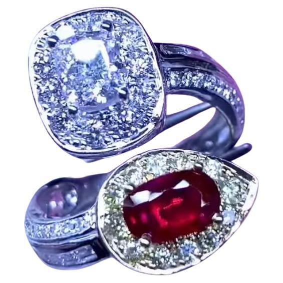 Antique Ruby Cocktail Rings - 3,570 For Sale at 1stDibs | large ruby ...