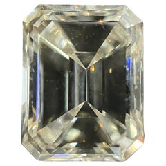 1.01 Carat Emerald Cut GIA Certified G Color SI1 Clarity Diamond For Sale at 1stDibs