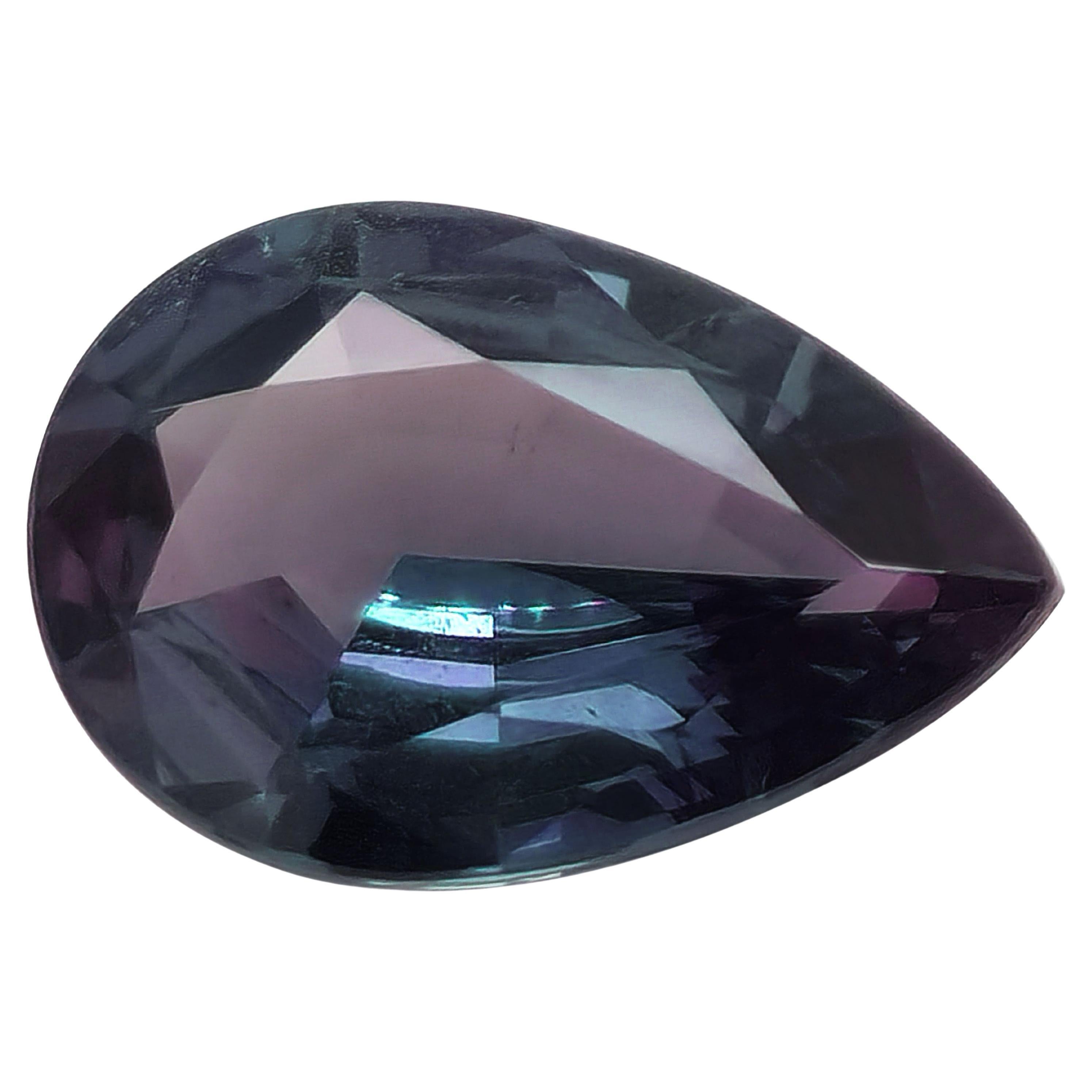 GIA Certified 0.30 Carat Natural Brazilian Alexandrite For Sale at 1stDibs