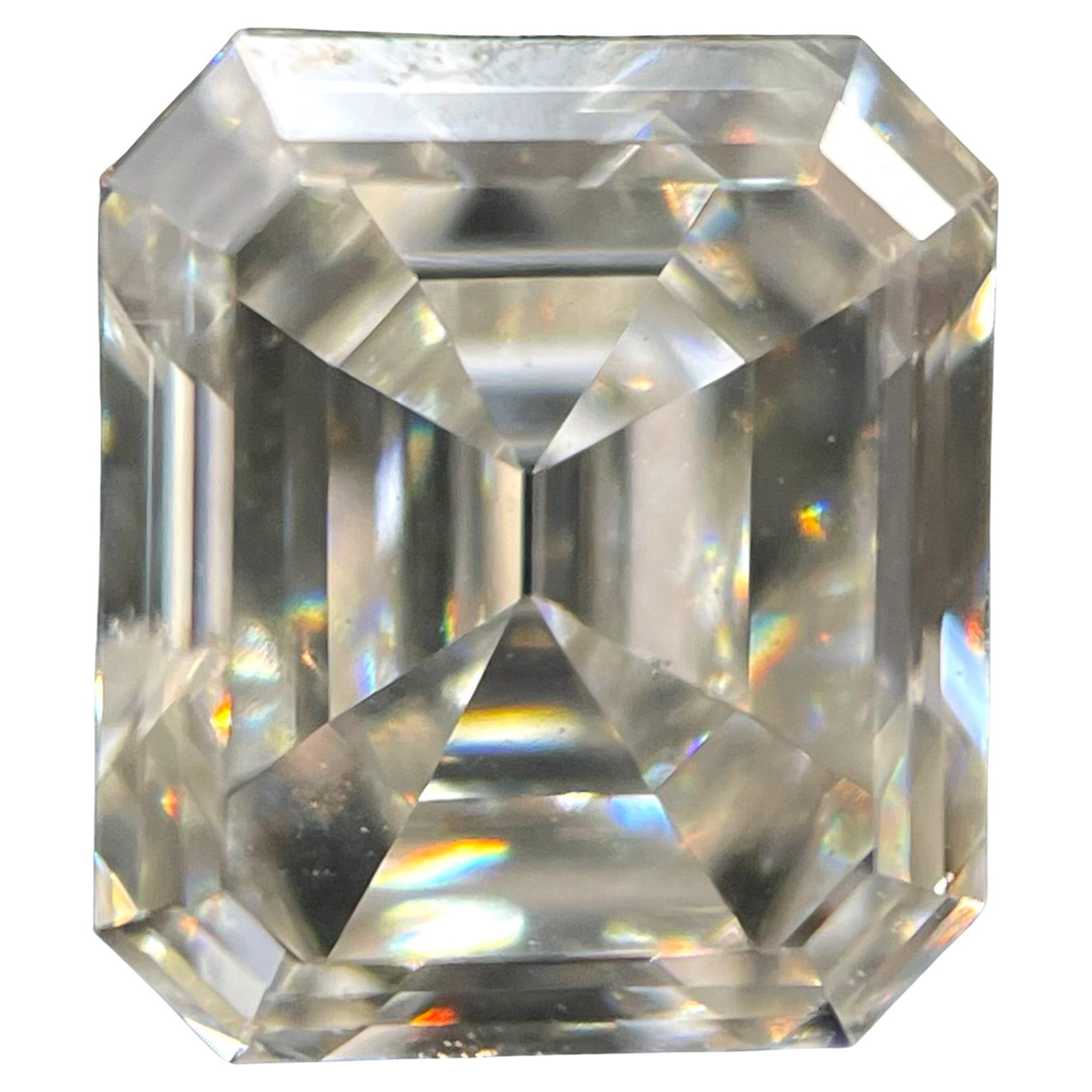 Flawless D Color GIA Certified 5.13 Carat Emerald Cut Diamond For Sale ...