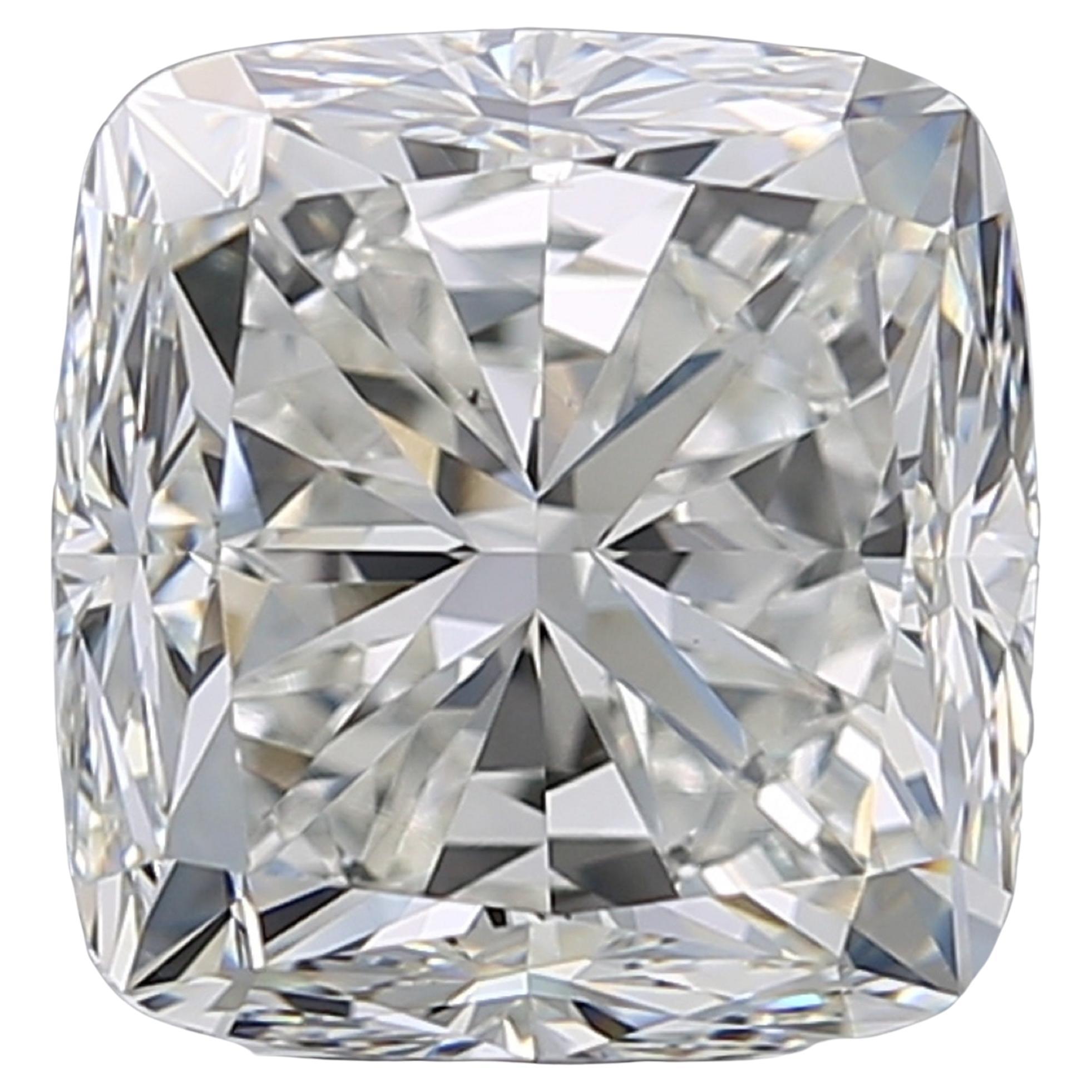 GIA Certified 11 Carat Cushion Cut Diamond Half Moon Ring For Sale at ...