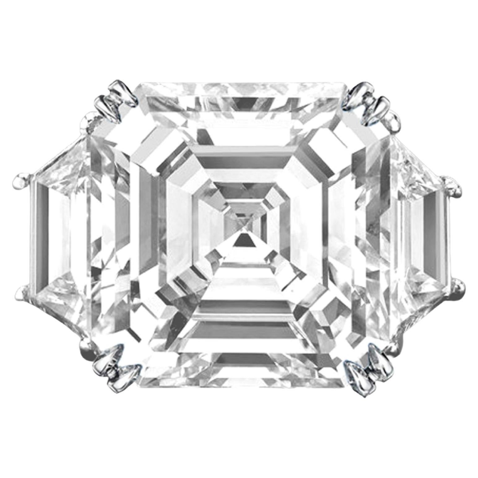 3.14 Edwardian European-Cut GIA G-VVS1 Diamond Platinum Ring at 1stDibs