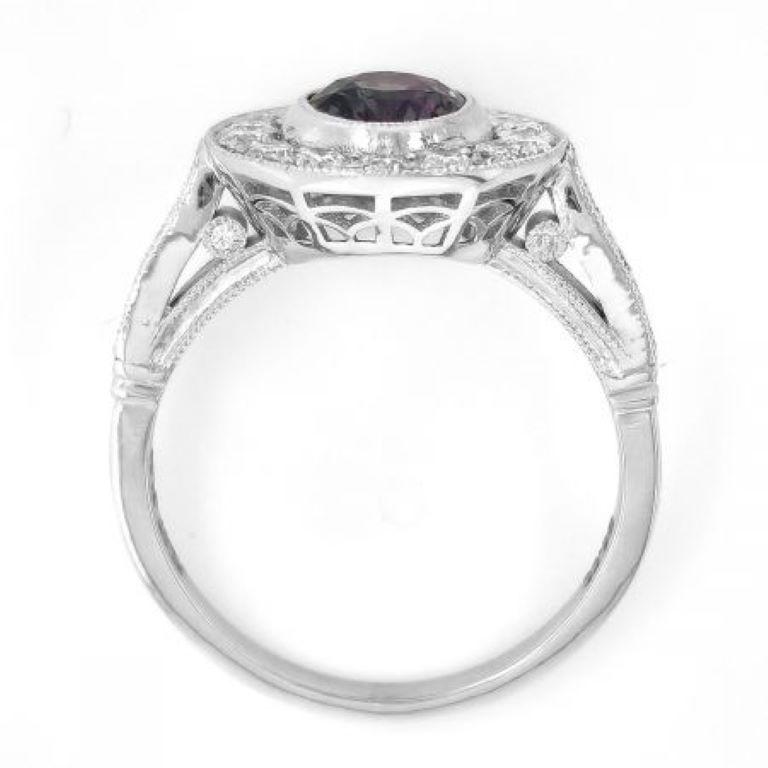 GIA Certified 1.50 Carat Natural Color Change Alexandrite Diamond ...