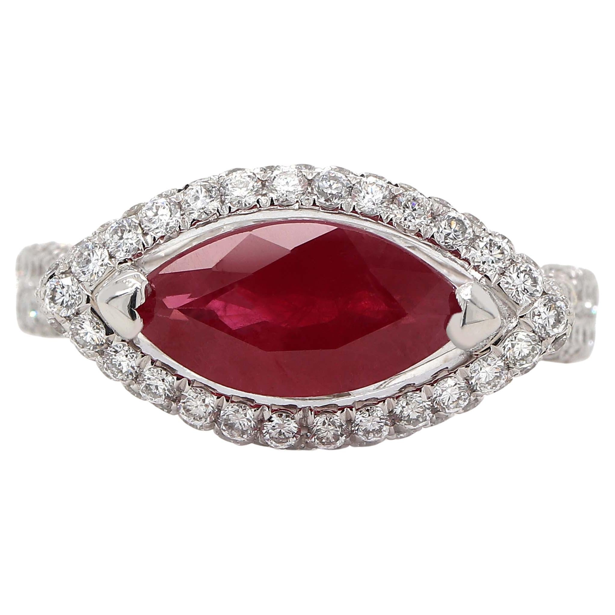Antique Ruby Fashion Rings - 2,020 For Sale at 1stDibs