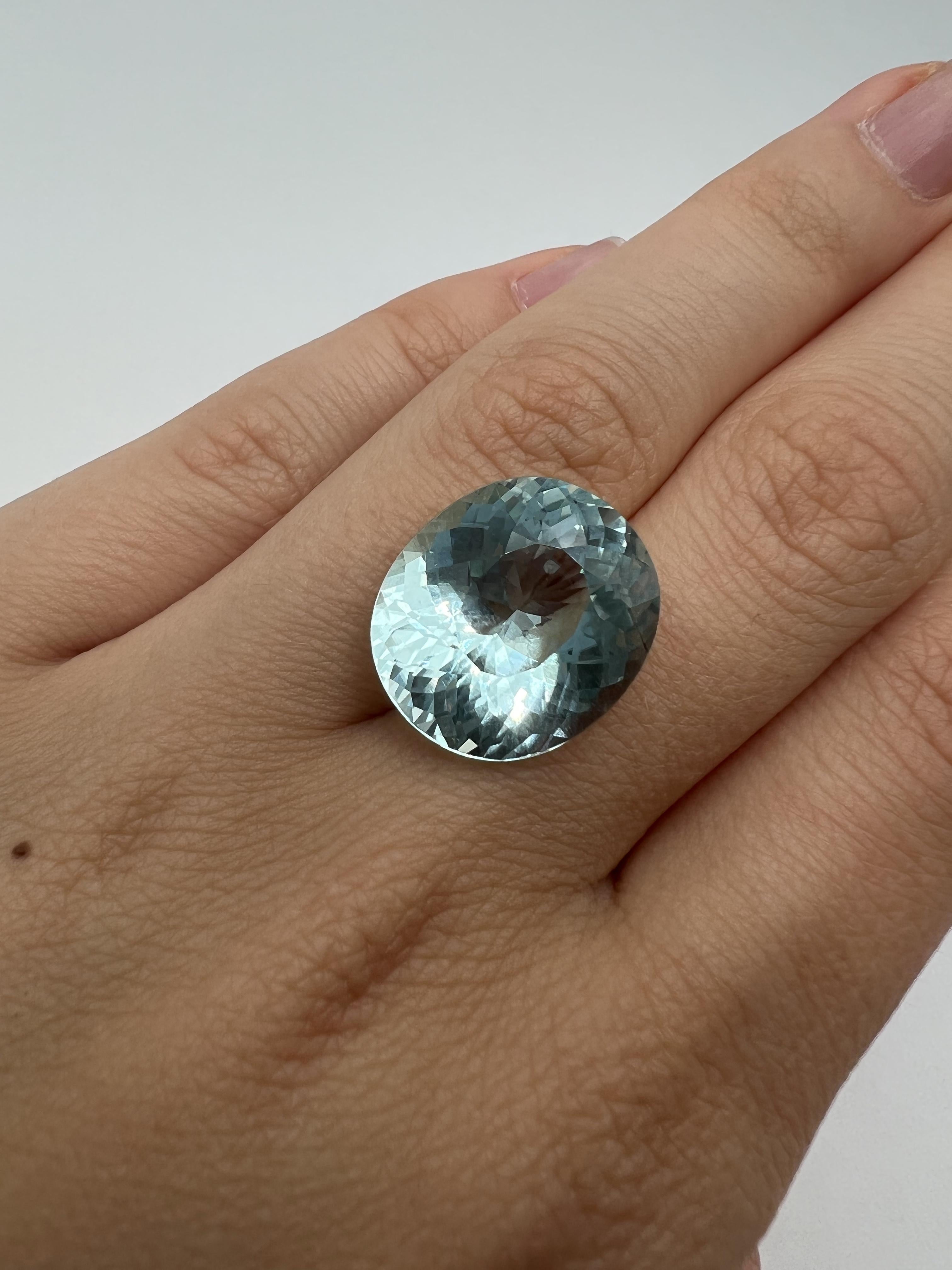 GIA Certified 18.41 Carat Natural Mozambique Copper Bearing Paraiba ...