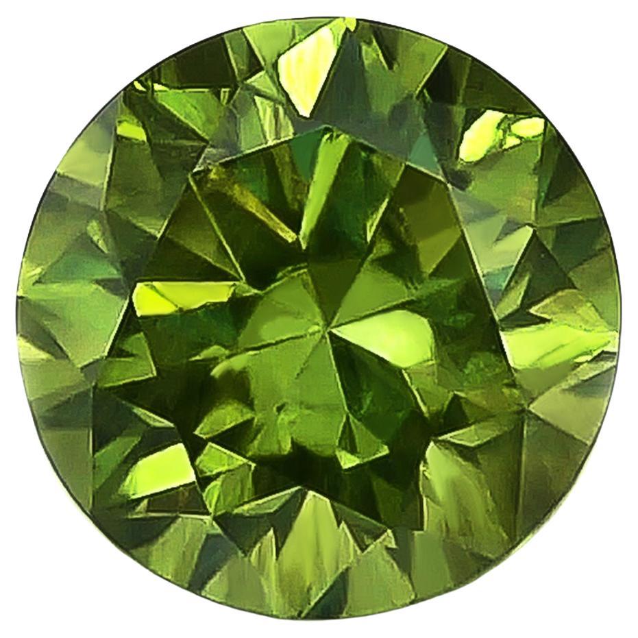 Pastel Green Natural Demantoid Garnet from Russia 1.14 Carat Pear ...