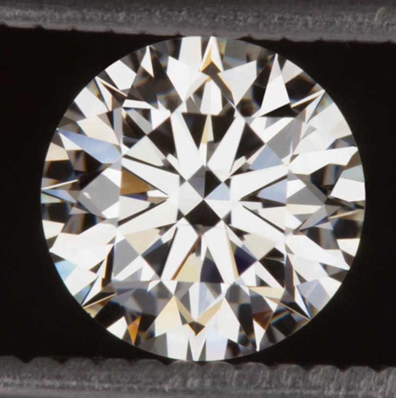 GIA Certified 2 Carat Triple Excellent Round Brilliant Cut Diamond 18k ...