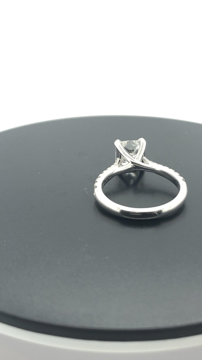 GIA Certified, 2.02 Carat Square Radiant Cut, Solitaire Diamond ...