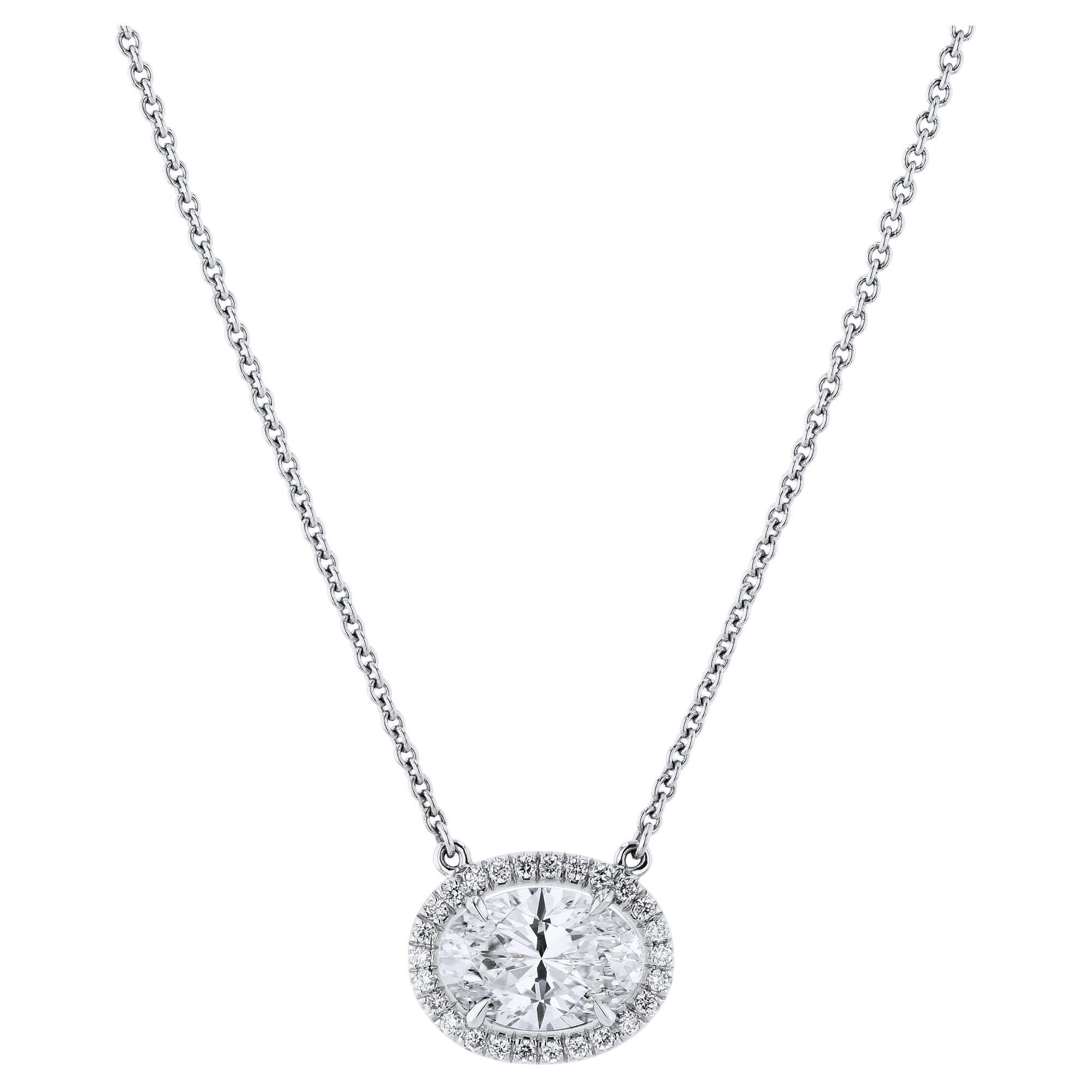 Diamond Pave Heart Pendant Necklace - Mini For Sale at 1stDibs