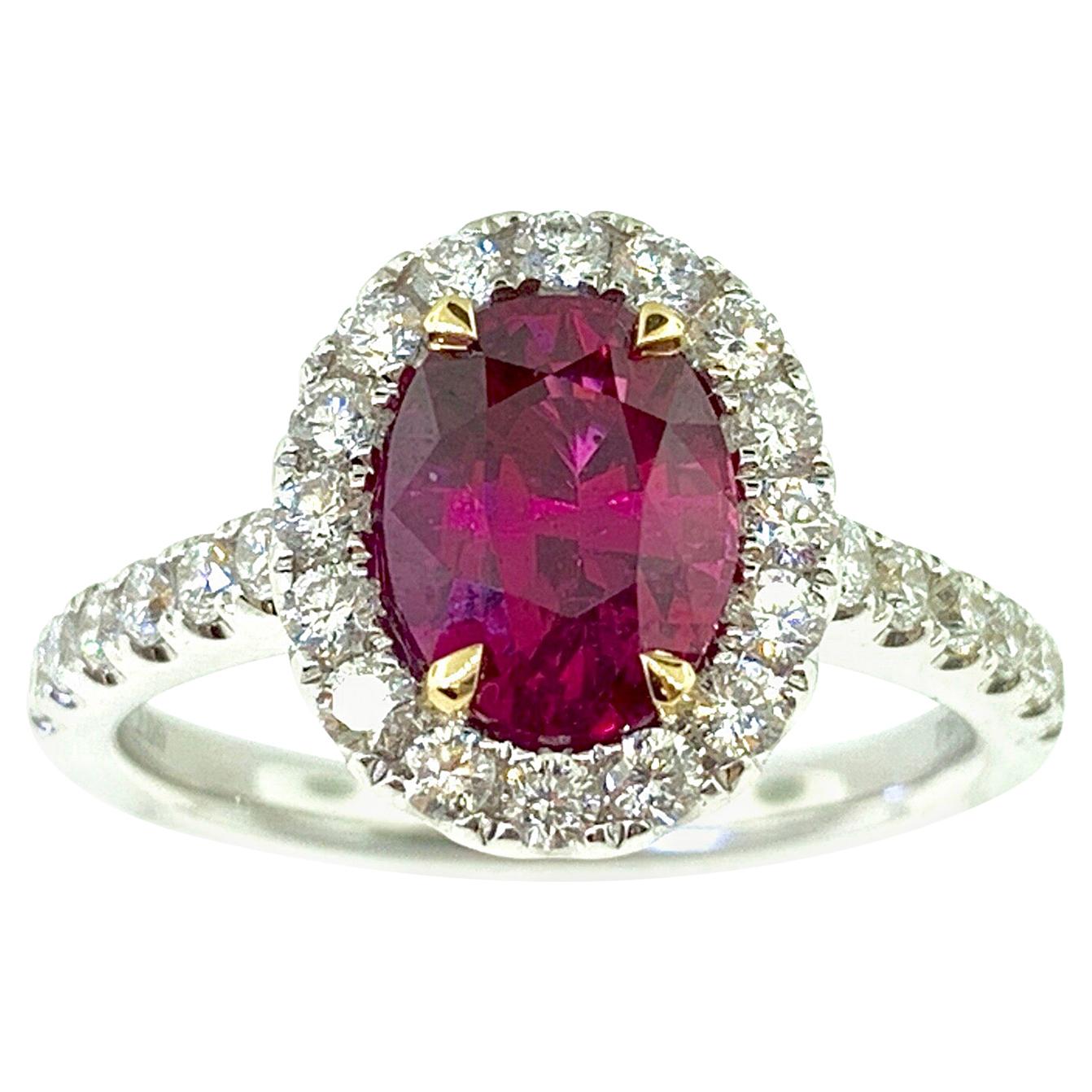11.50 Carat GIA Certified Ruby Ring For Sale at 1stDibs