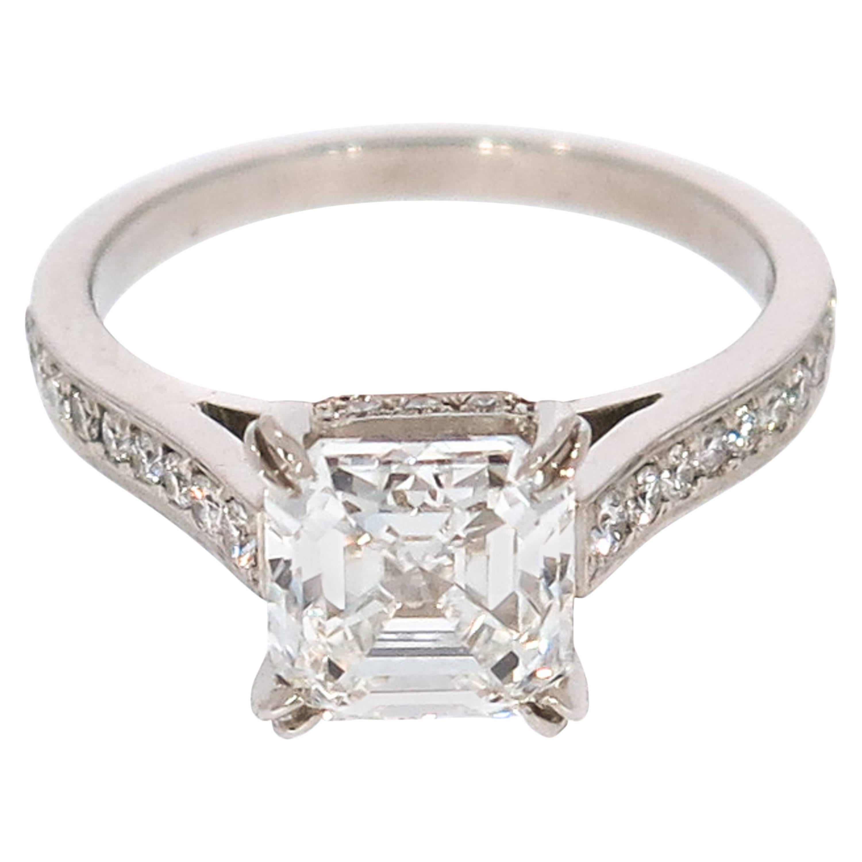 Carvin French 24 Carat Diamond Engagement Ring For Sale at 1stDibs | 24 ...