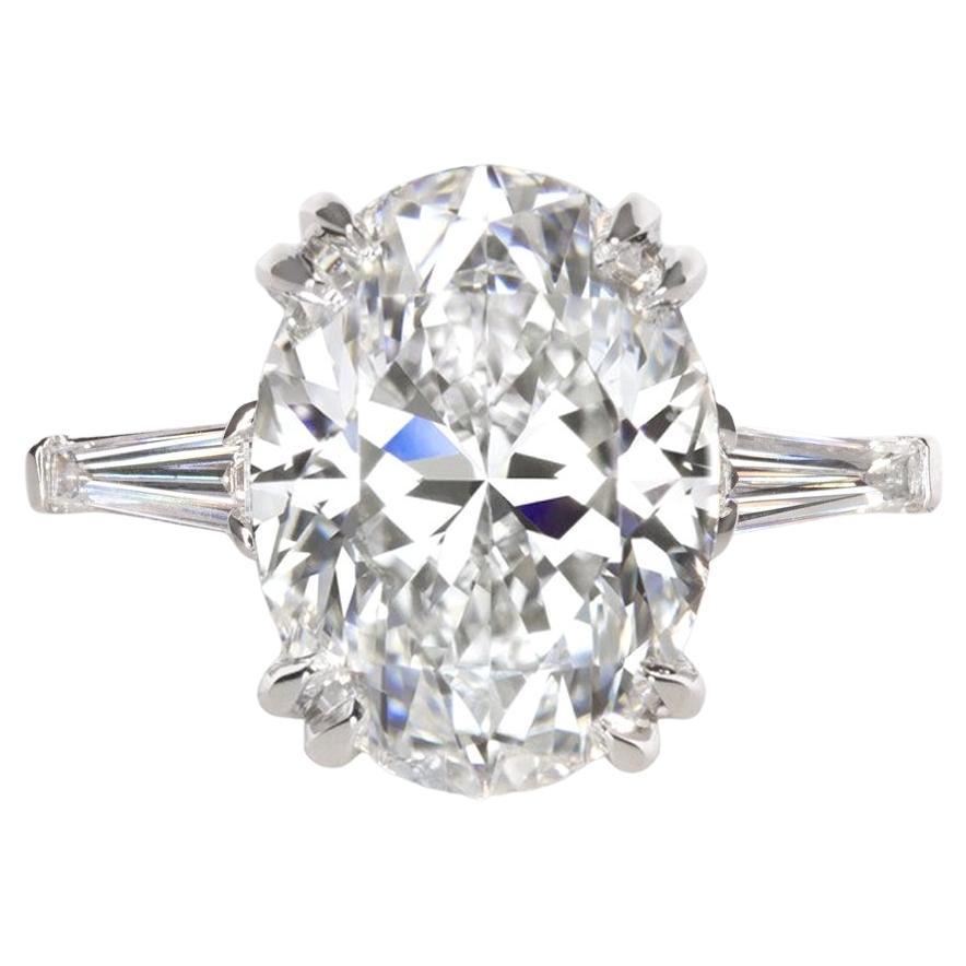 Customizable Diamond Engagement Ring Made in Italy, GIA Certified 0.5 ...