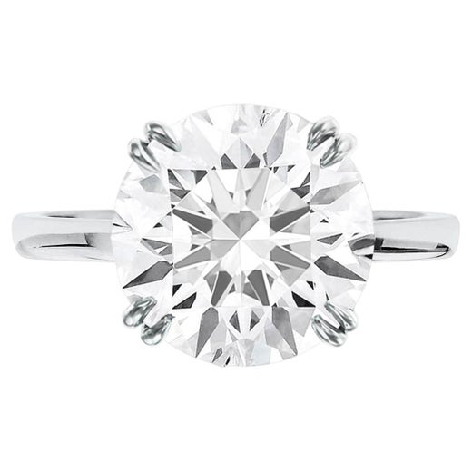 GIA Certified 15 Carat Emerald Cut Diamond Platinum Ring D FLAWLESS For ...