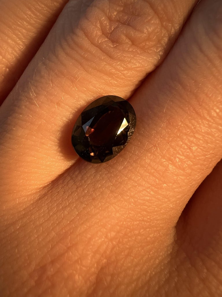 GIA Certified 3.47 Carat Natural Alexandrite Oval Shape, Alexandrite ...