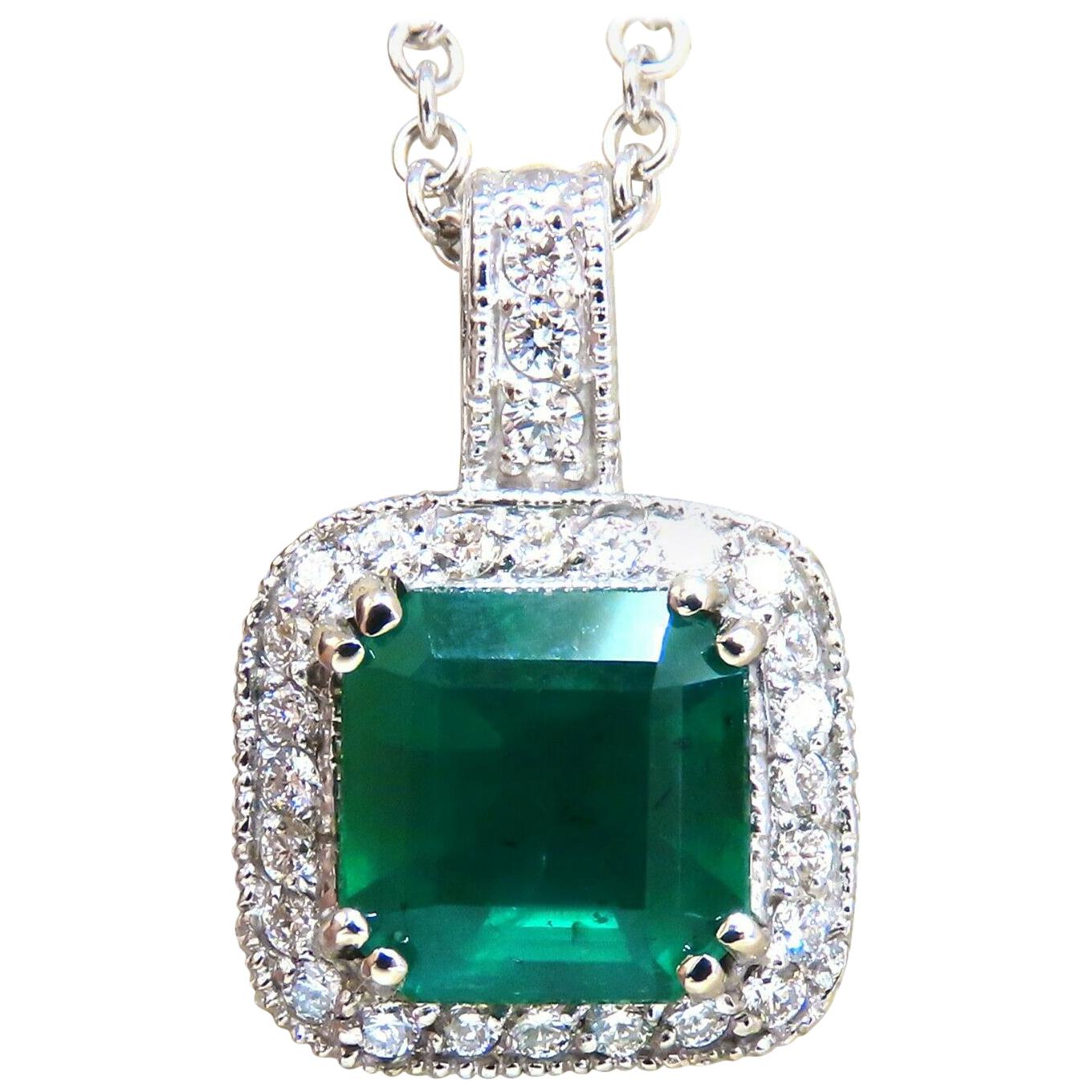 Natural Emerald Necklace