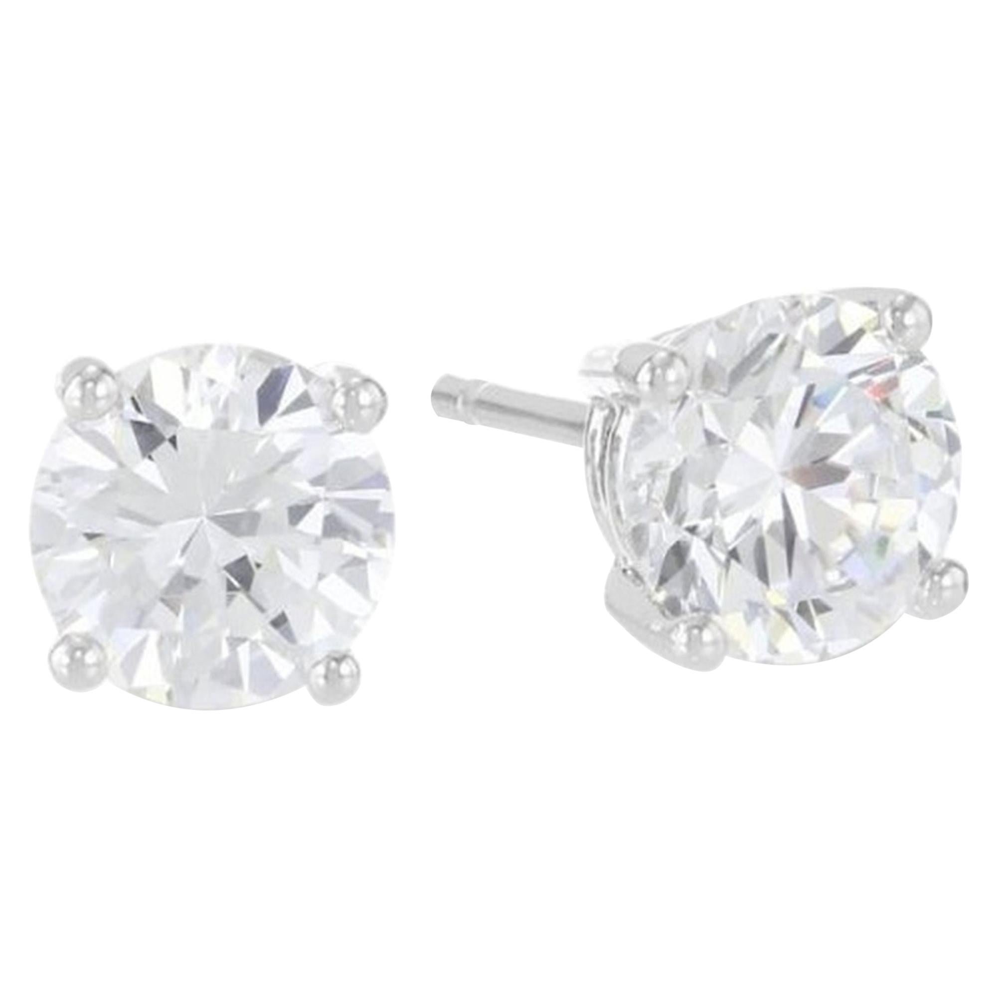 Internally Flawless D/E Color GIA Certified 4.16 Carat Round Diamond ...