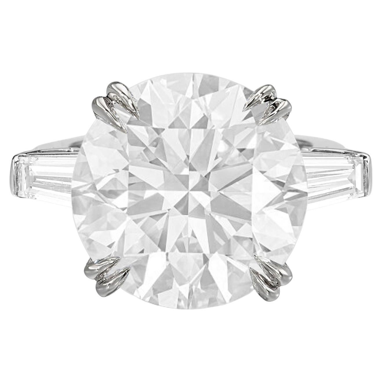 Betteridge 4.32 Carat Cut-Cornered Rectangular Step-Cut Diamond ...