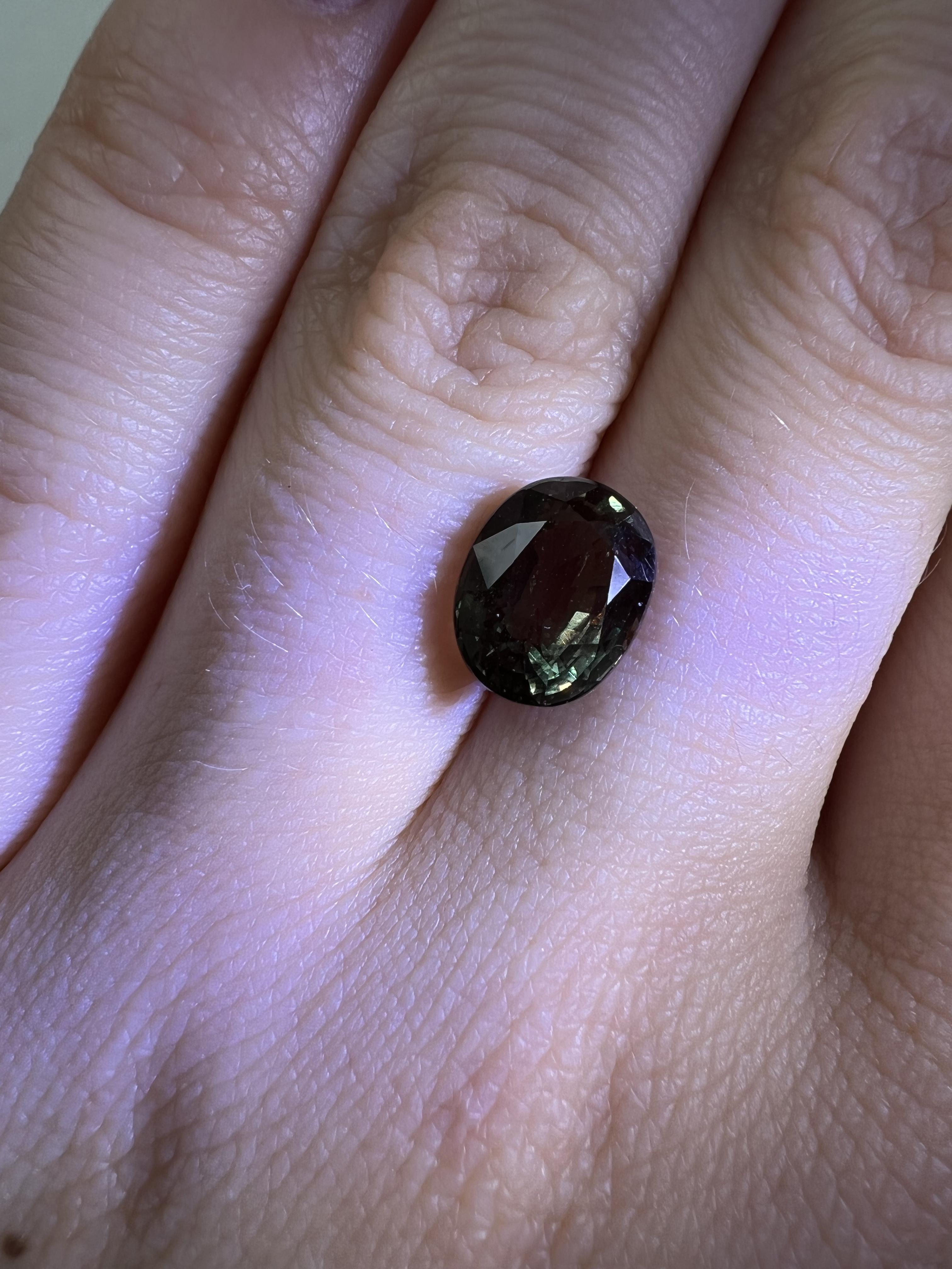 GIA Certified 4.47 Carat Natural Alexandrite, Color Change Alexandrite ...