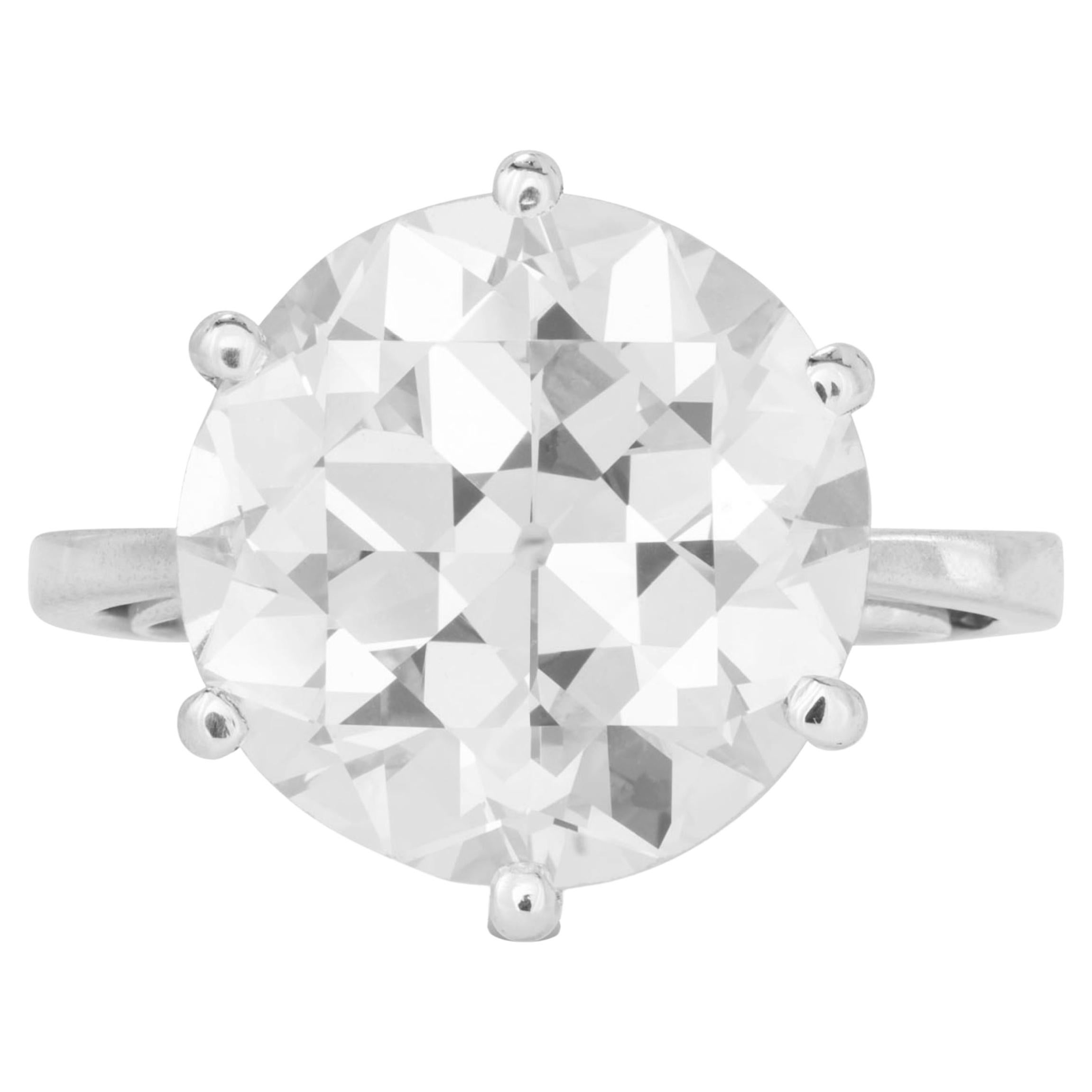 Spectra Fine Jewelry, GIA Certified 30.12 Carat Old European-Cut ...