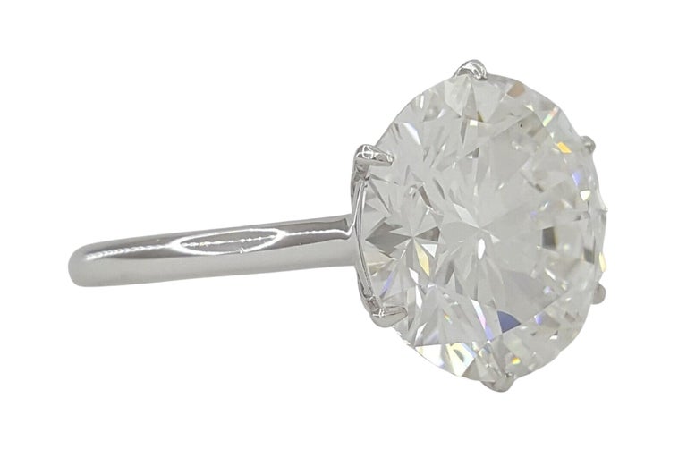 Gia Certified 6 Carat Flawless E Color Triple Excellent Cut Diamond ...