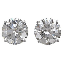 Flawless E Color Heart Shape Diamond 2.66 Carat Studs For Sale at ...